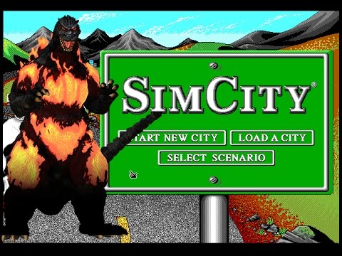 SimCity 1989 Amiga - Will Wright / Maxis - YouTube