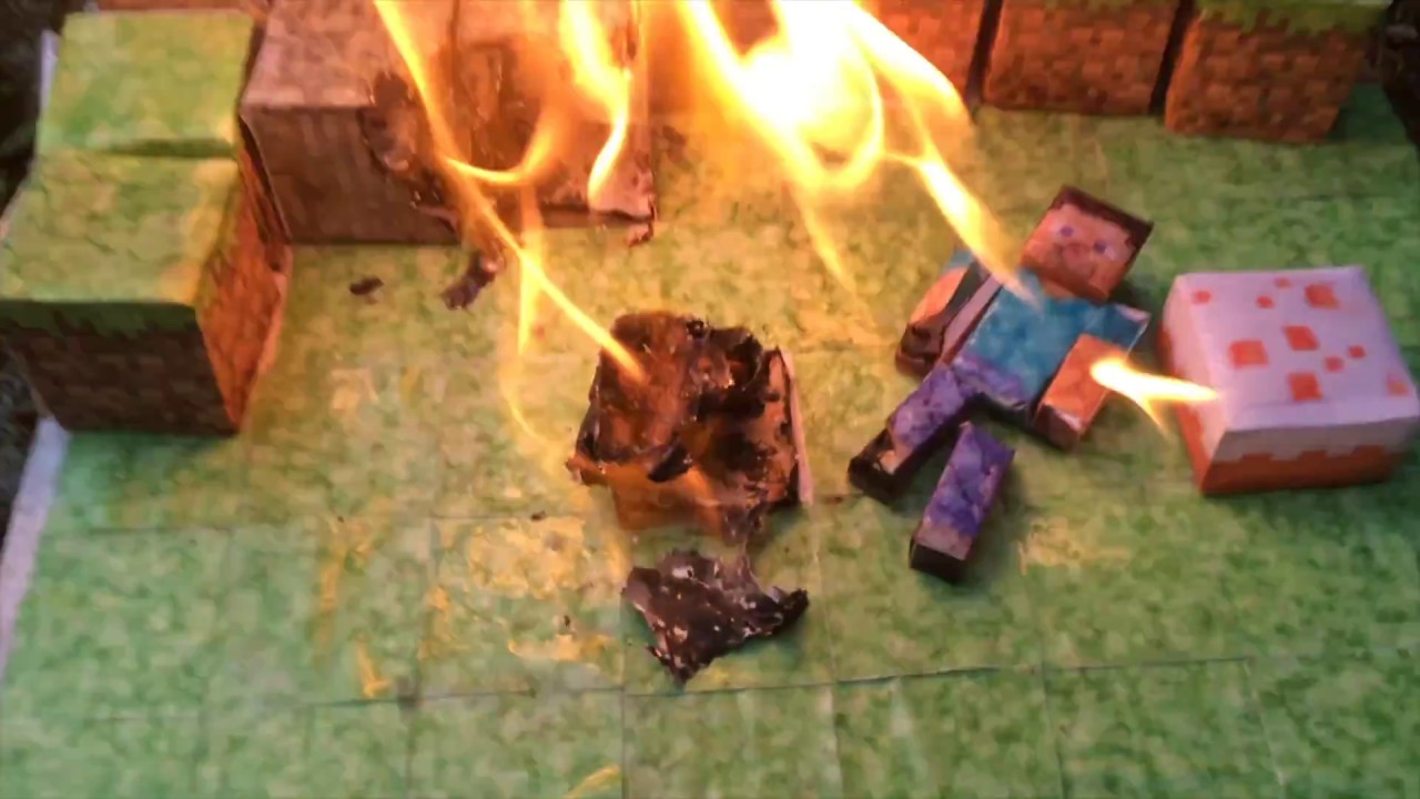 Minecraft Fire Mod - YouTube