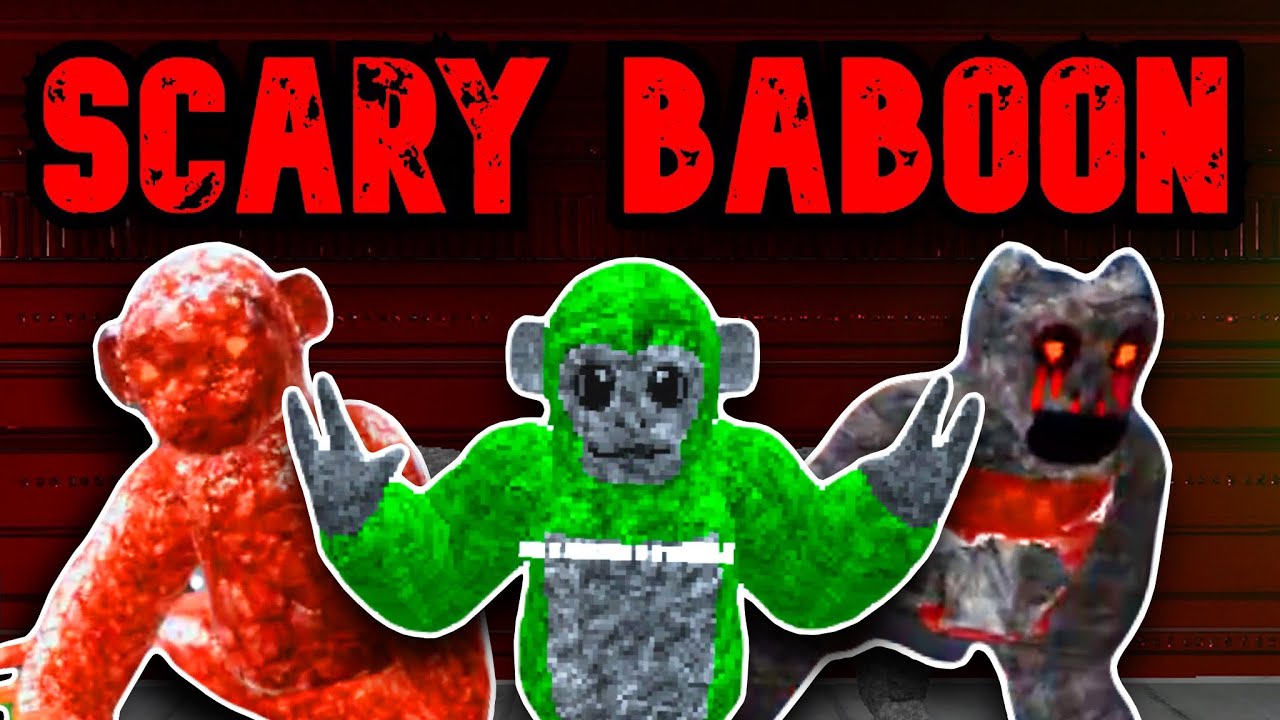 I PLAYED SCARY BABOON WITH MY FRIENDS…(scariest fan game ever) - YouTube