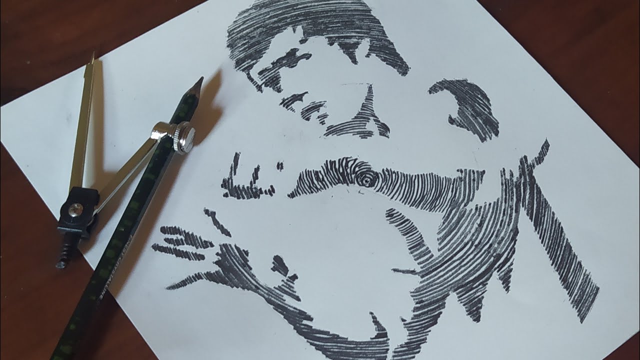 Amazing COMPASS Drawing | කවකටුවෙන් කරපු අපූරු නිර්මාණය - YouTube