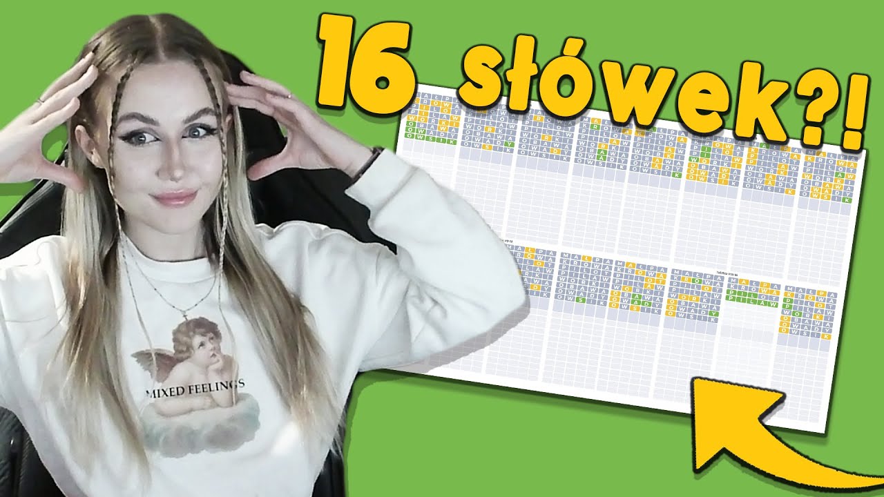 WORDLE NA 16 TABLIC, czy mi się uda? - YouTube
