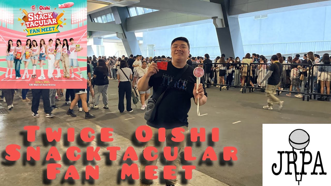 Twice Oishi Snacktacular Fanmeet Vlog | #KalebTVxJRPA - YouTube