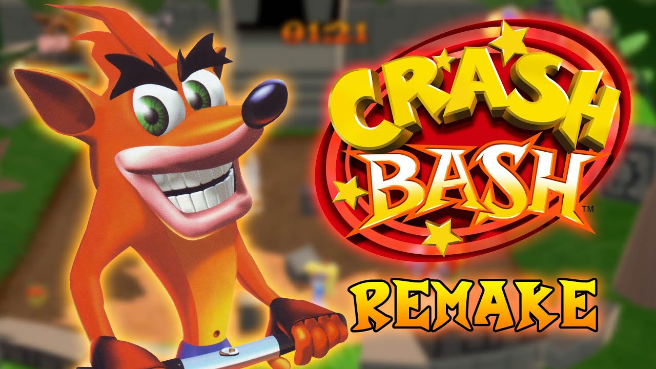 Crash Bash Remake (Fangame) | FIZERAM UM OUTRO FANGAME DE UM REMAKE DO BASH? - YouTube