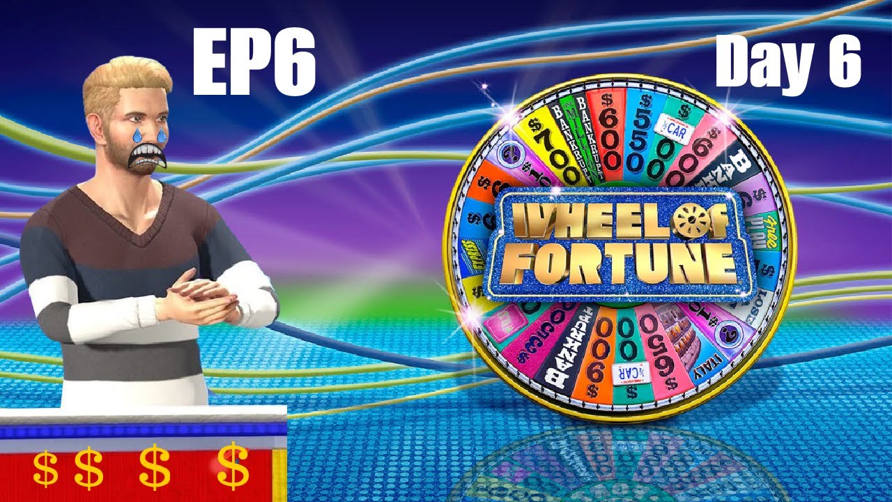WHEEL OF FORTUNE (PS4) Day 6 of 30 - YouTube