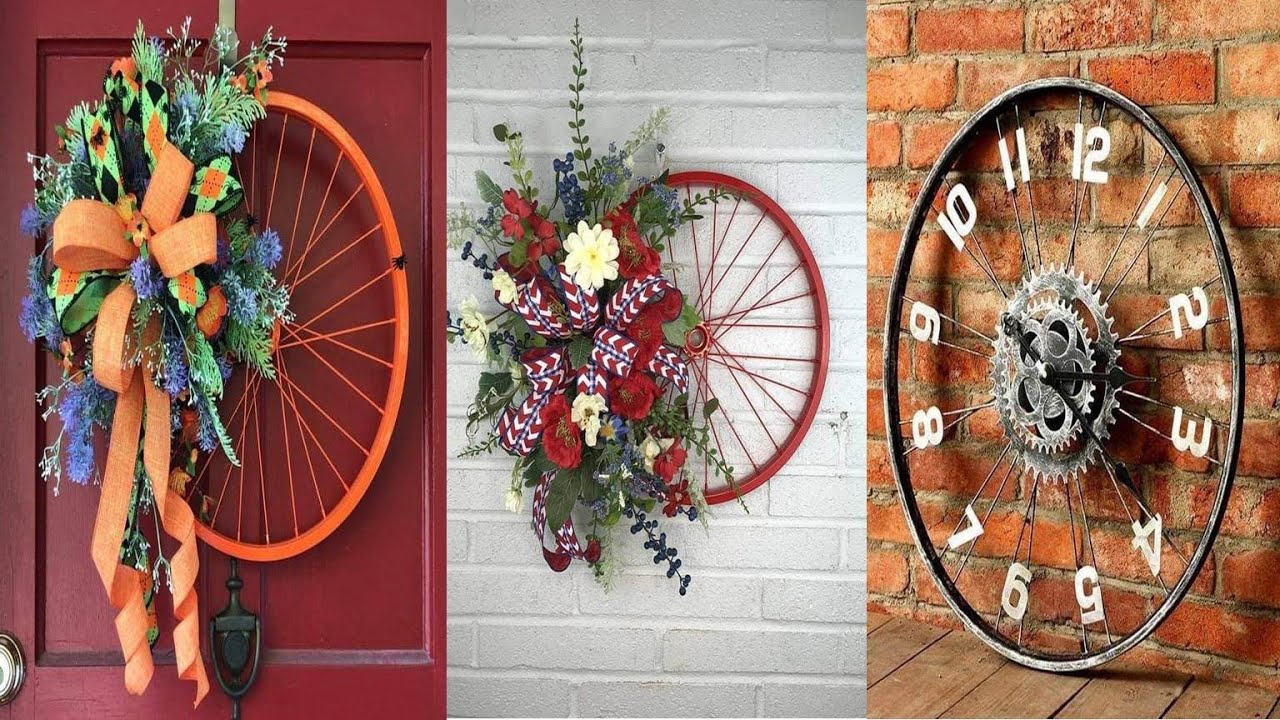 Decoration Ideas With Cycle Wheels - Cycle Wheels Decoration Ideas ...