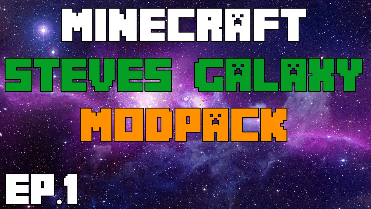 Minecraft - Steve's Galaxy Modpack - Ep.1 - SO MANY ZOMBIES - YouTube