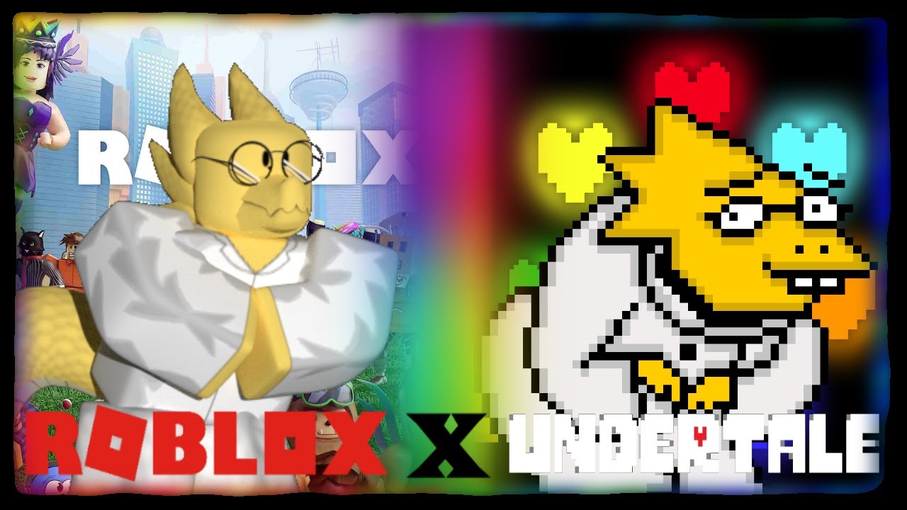 How to make Alphys in Roblox - YouTube