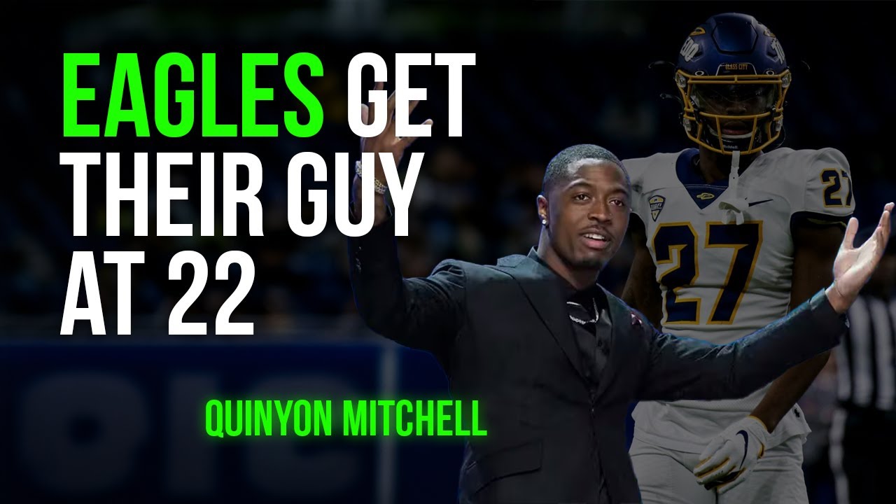 The Philadelphia Eagles Just Drafted A MONSTER in Quinyon Mitchell ...