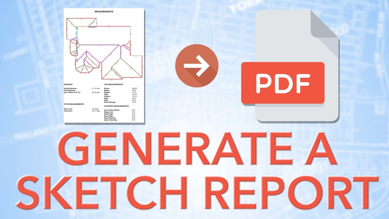 Web App - Generate a Sketch Report - YouTube