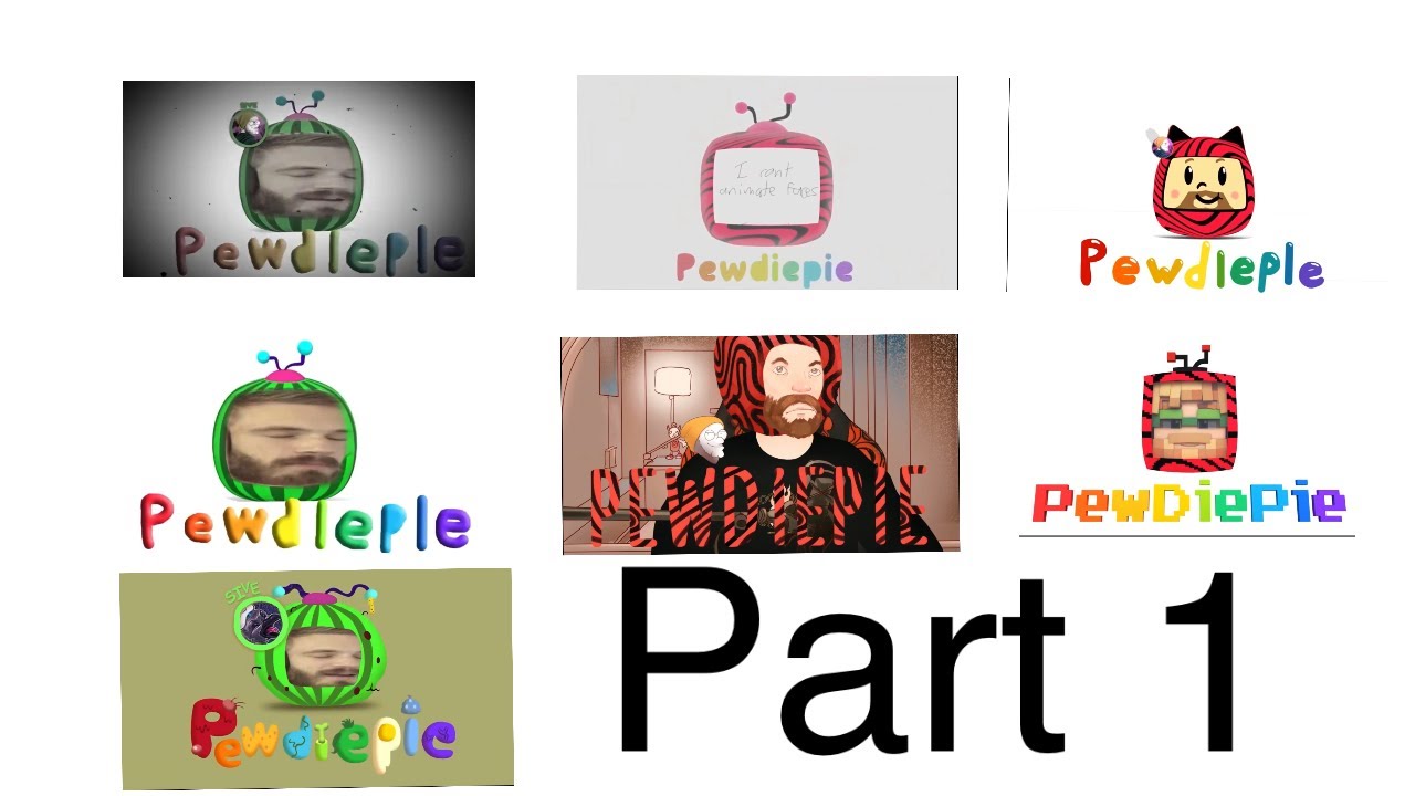 PewDiePie Coco Melon Intro Compilation Part 1 - YouTube