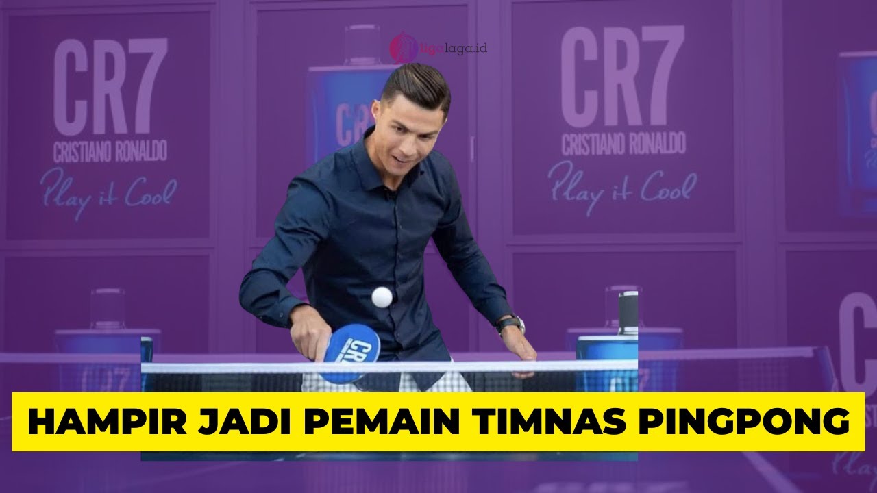 Ketika Ping Pong Hampir Bikin Cristiano Ronaldo Berhenti Jadi ...