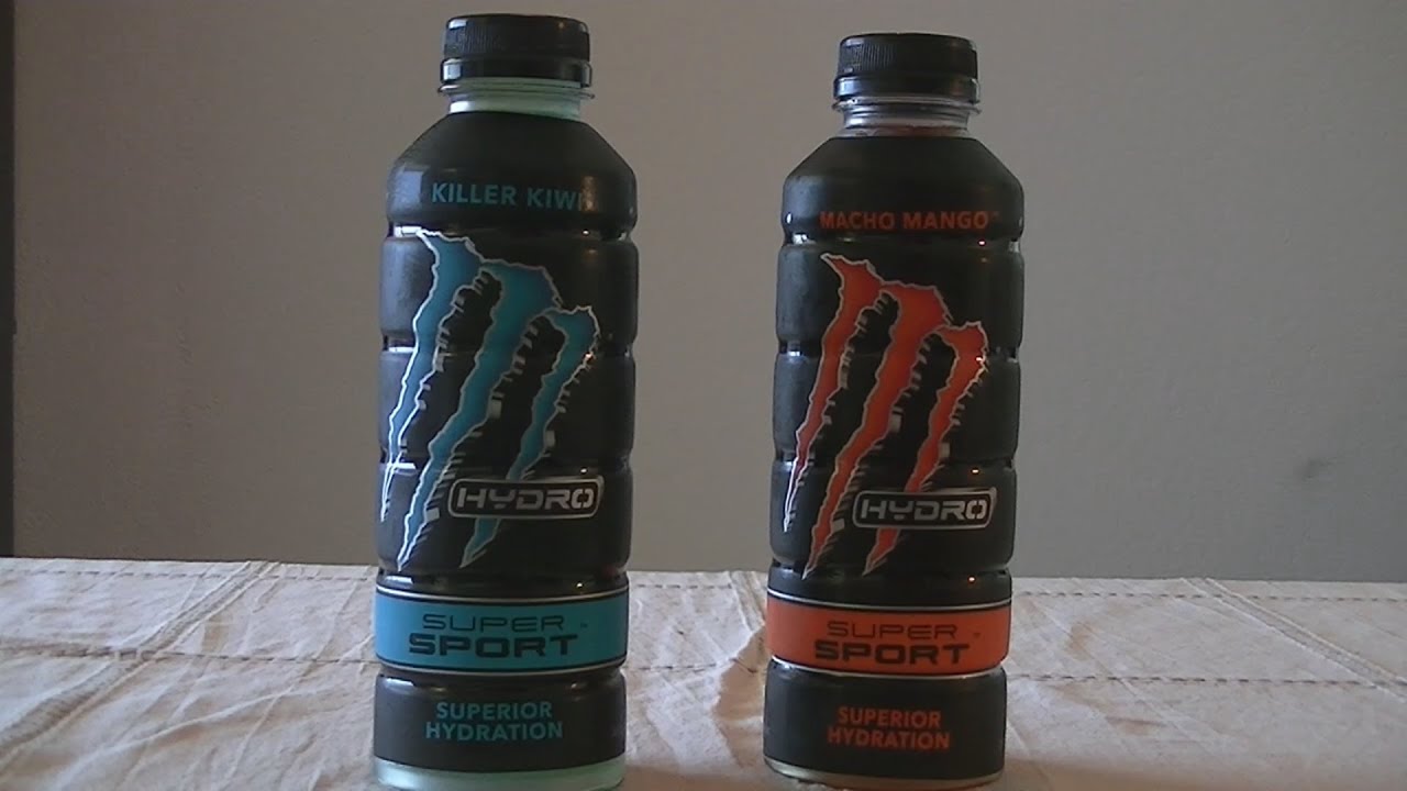 Steve Tries: Monster Hydro Killer Kiwi and Macho Mango - YouTube