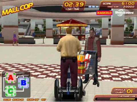 Mall Cop - Silent Bay Studios Gameplay Magicolo 2013 - YouTube