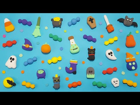 Figuras con foamy moldeable para Halloween👻🎃 - YouTube