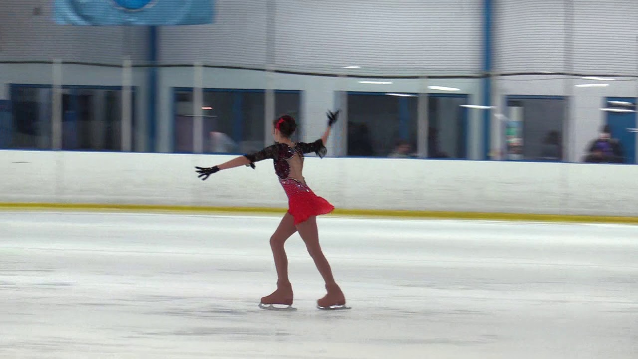 Emily McDaniel 2020 Magnolia Juvenile Free Skate - YouTube