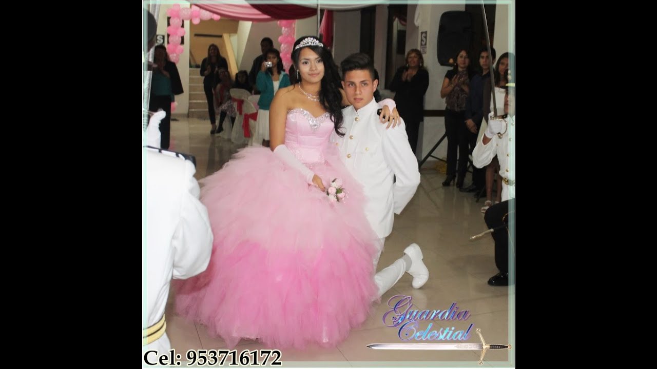 cadetes para 15 años LA GUARDIA CELESTIAL www.eventos-mantilla.com ...