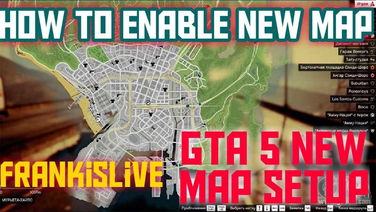 How To Enable New Map In GTA 5 - Legacy Roleplay New Map Update ...