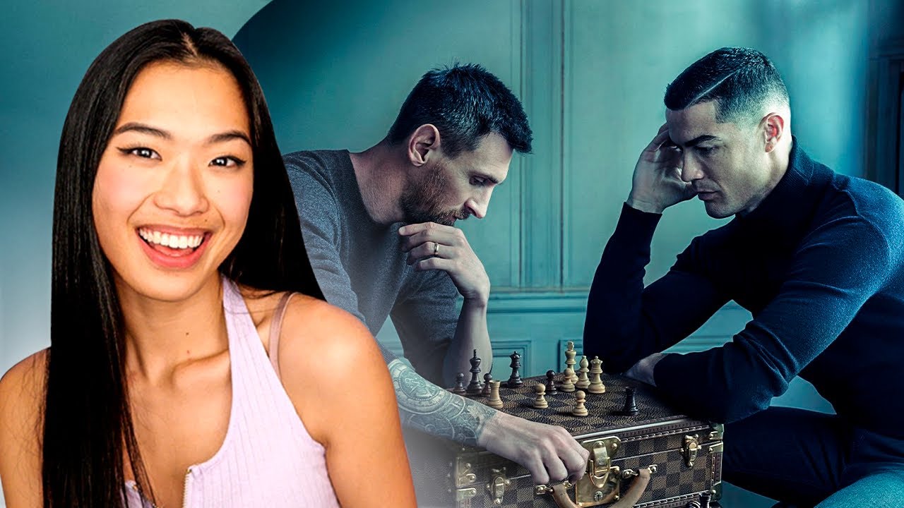 Woman Grandmaster Breaks Down the Messi vs Ronaldo Chess Game!! - YouTube