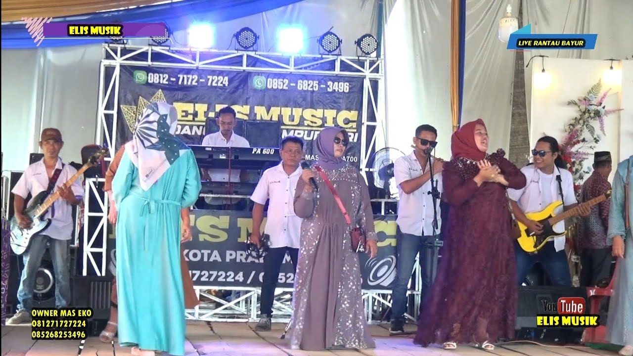 Percuma / ELIS MUSIK live desa Rantau Bayur Musi Banyuasin - YouTube