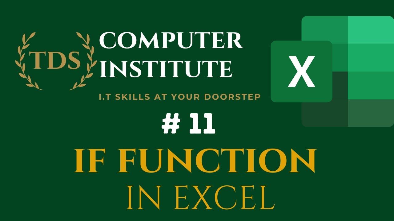 IF Function And Condition In MS Excel Step By Step Tutorial In URDU IF Function And Condition In MS Excel Step By Step Tutorial In URDU