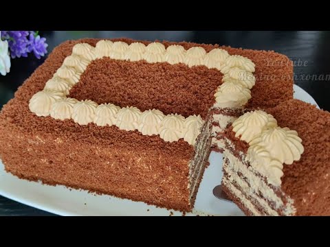 Торт, Который Вы будете делать каждый день? Невероятно Просто и Вкусно! Тает во рту //Eng sub
