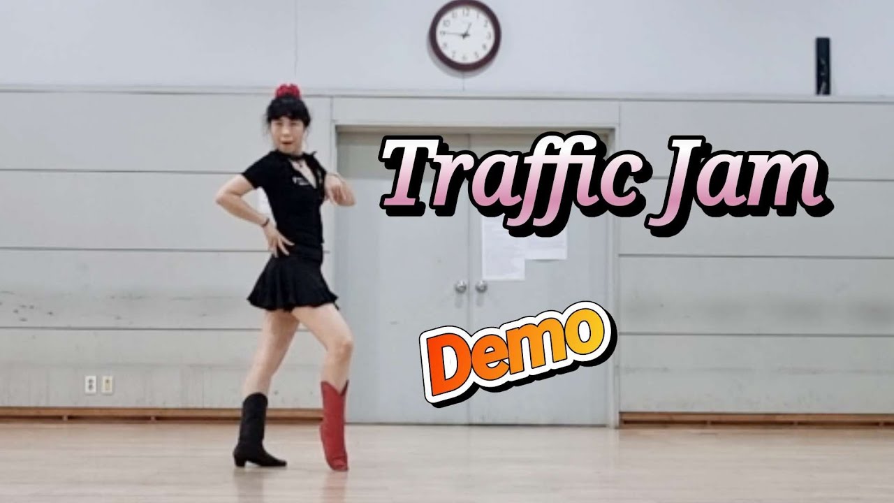 Traffic Jam Line Dance I Low Intermediate[트레픽 잼 라인댄스 | 충무스포츠센타 - YouTube