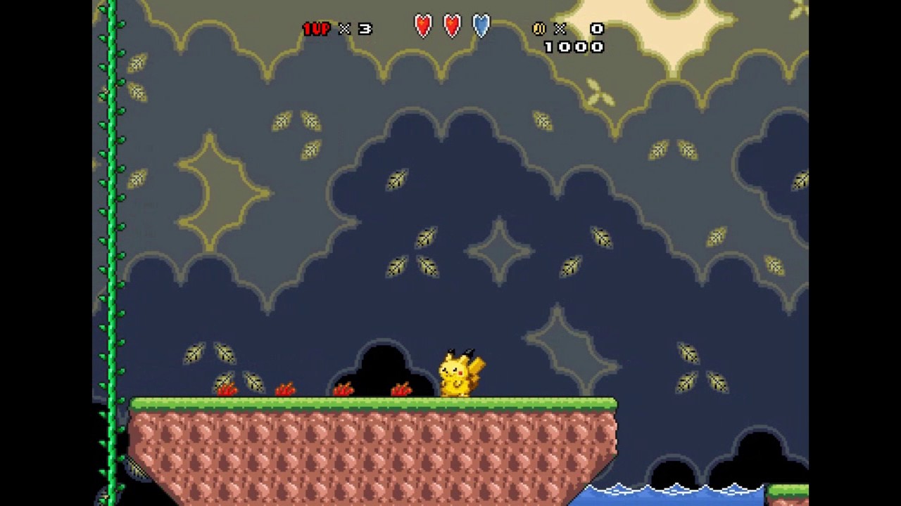 Super Mario Bros X - Playable Pikachu (Over Toad) - YouTube