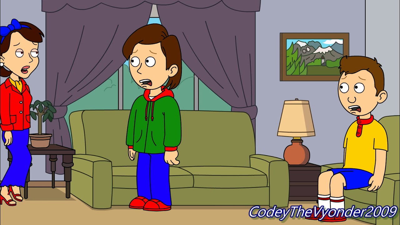 Caillou and the Tornado Part 2 - YouTube