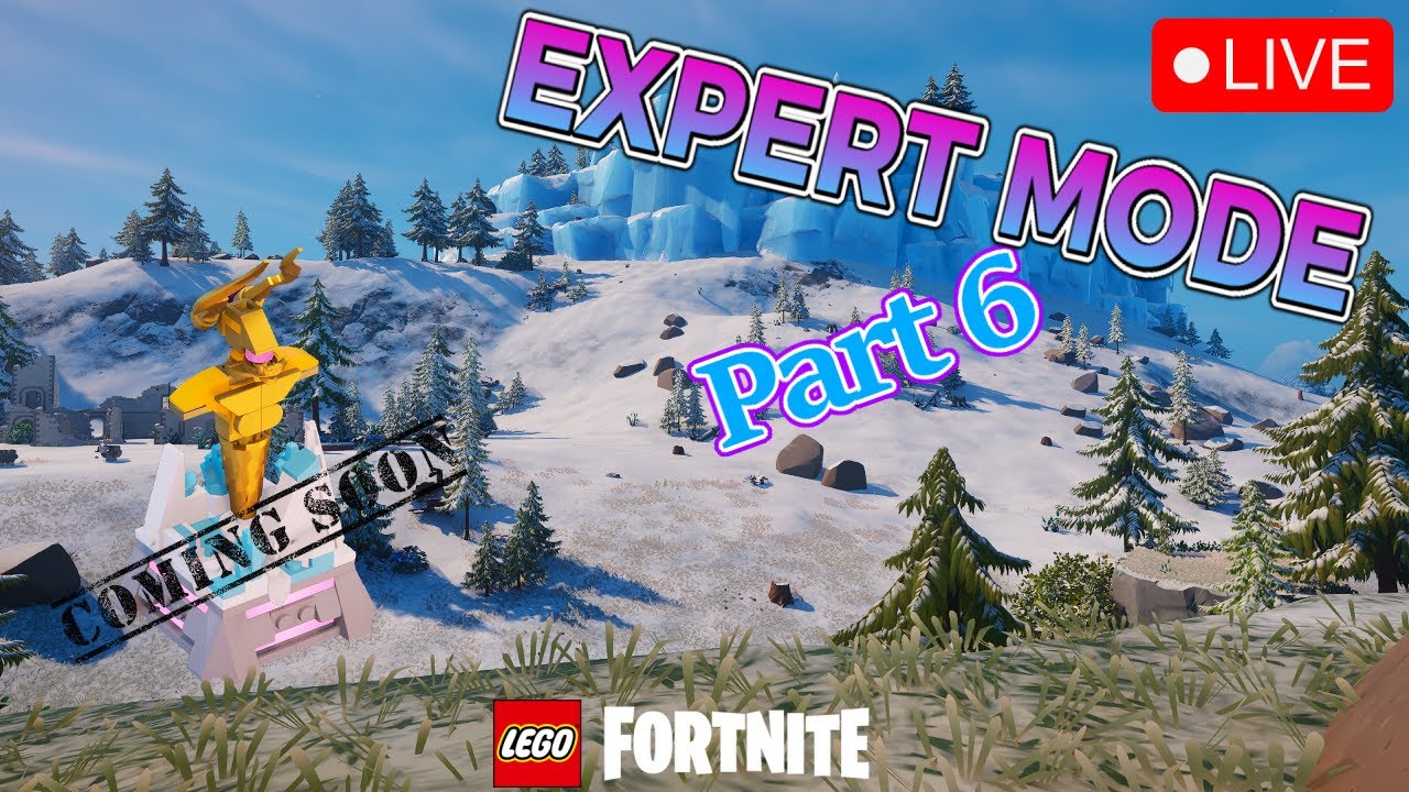 Lego Fortnite EXPERT Mode Part 6 (Entering The Frostlands) - YouTube