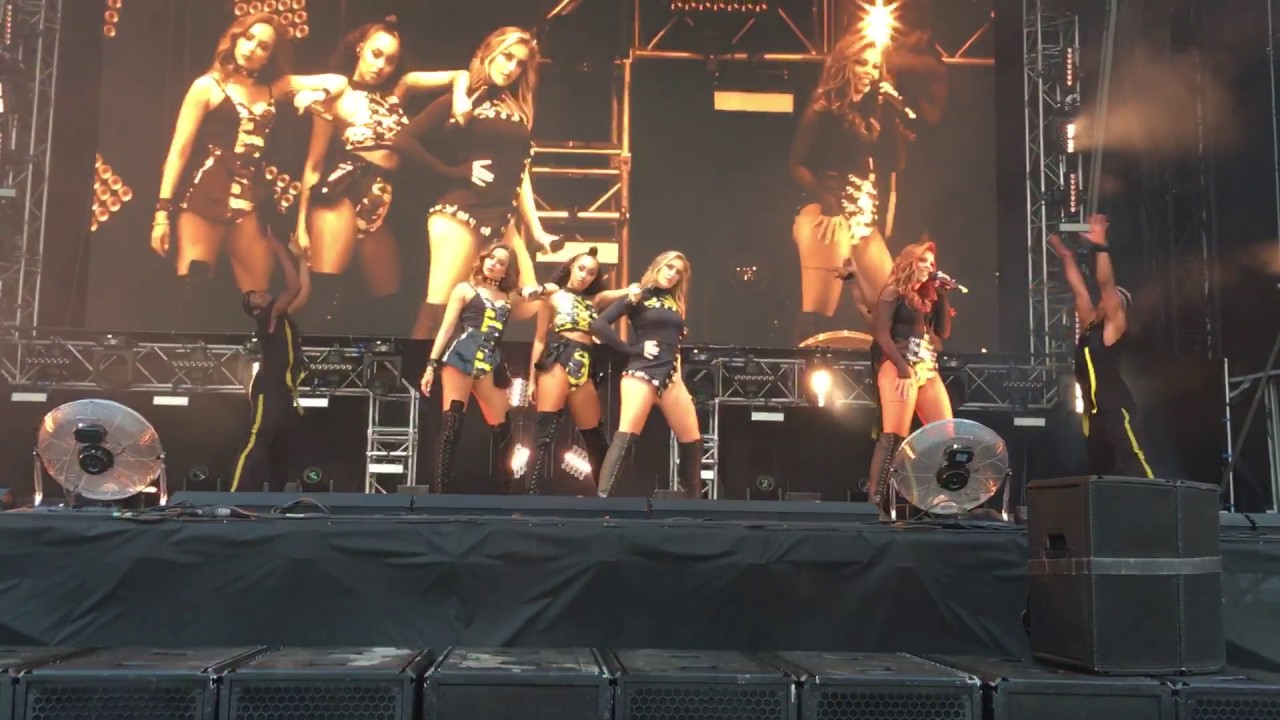 Little Mix - No More Sad Songs Summer Shout Out Tour Twickenham - YouTube