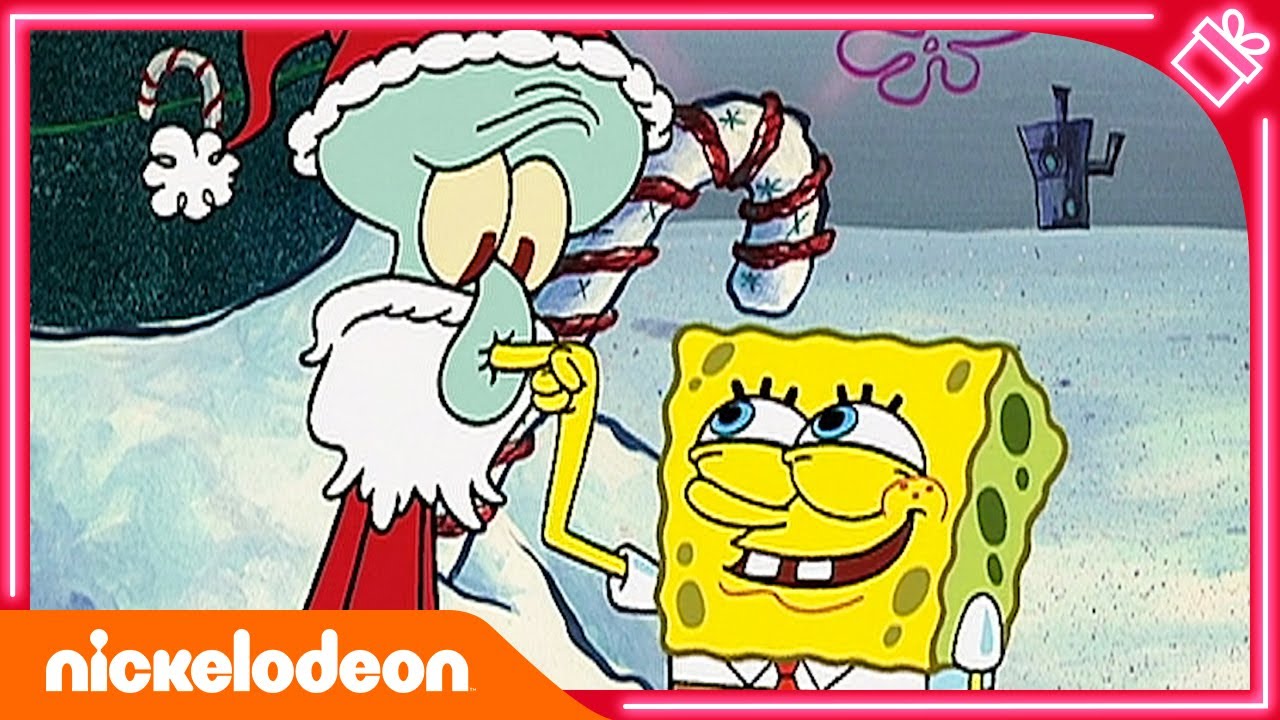 SpongeBob SquarePants | Squid Santa | Nickelodeon Bahasa - YouTube