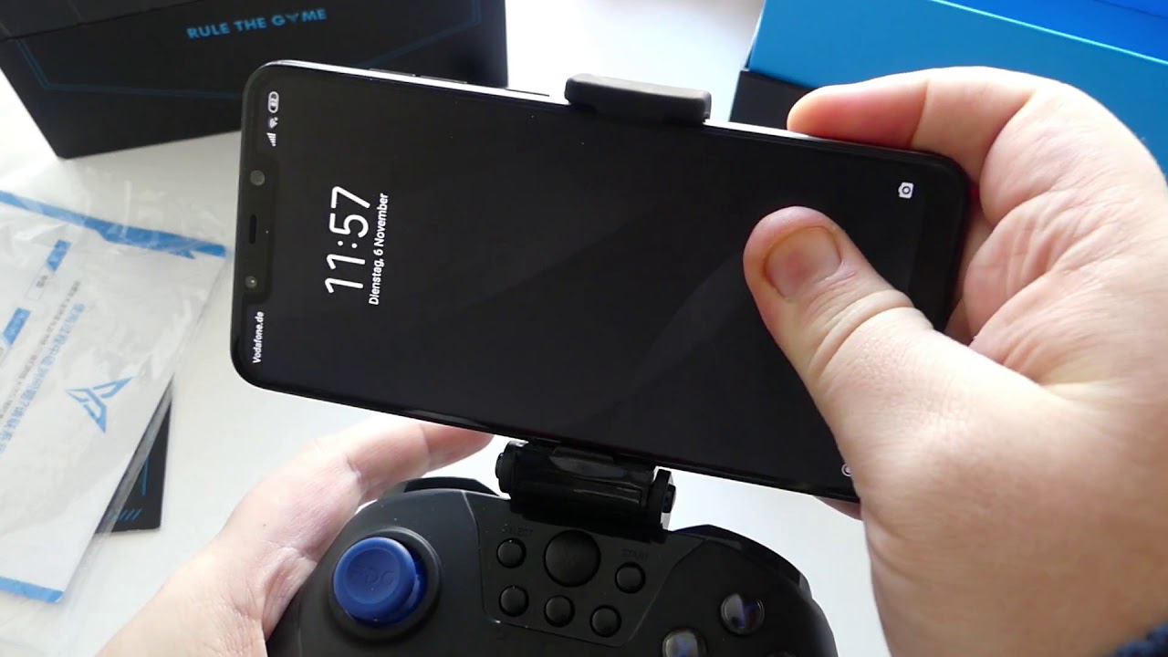 Flydigi X8 Pro Gamepad Fast Unboxing and Hands-On on Pocophone F1 - YouTube