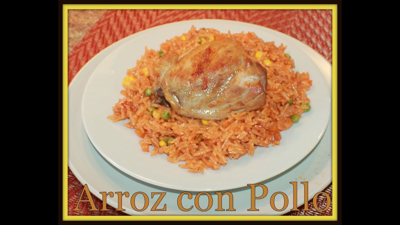 ARROZ CON POLLO pero con aji especial - YouTube