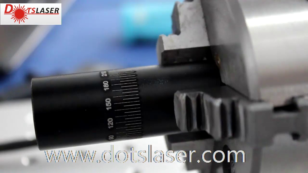 Rotary marking ,scales engrave , for ruler of tools - YouTube