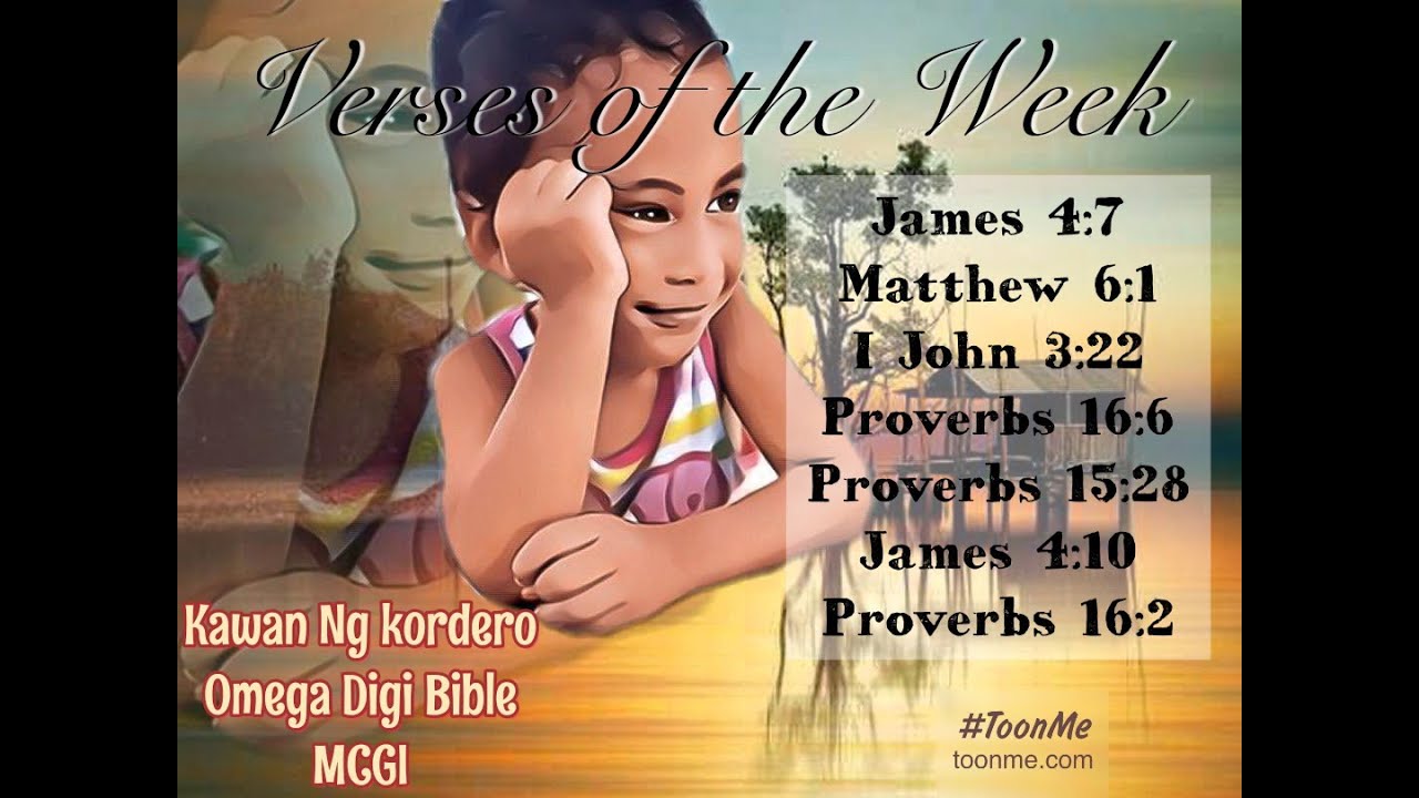 Eia Reads Bible Verse WEEK 1 | KNC | Omega Digi Bible - YouTube