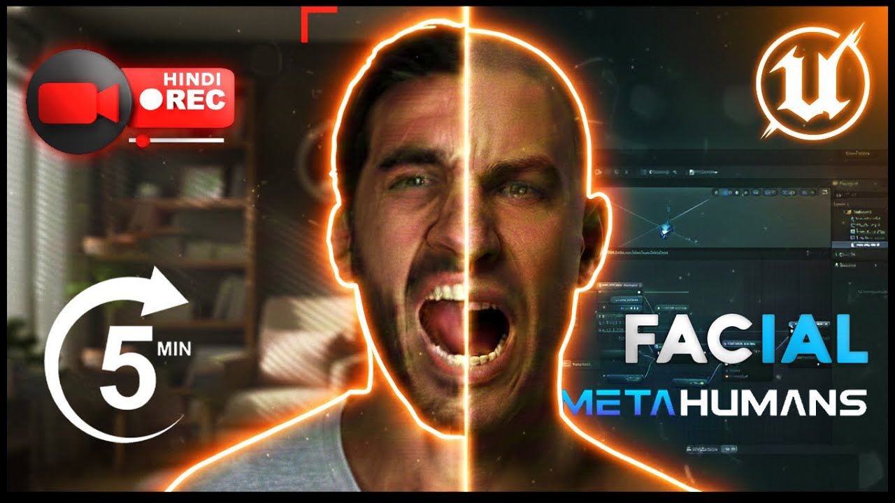 Unreal MetaHuman Facial Animation in Hindi (Easy Face Capture) - YouTube
