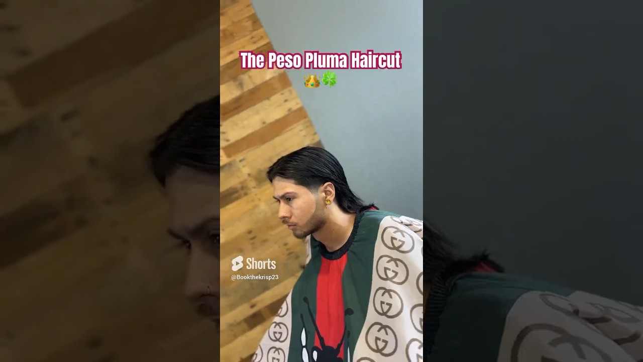 El famoso corte de Peso Pluma un Mullet #mullet #pesopluma #shorts ...