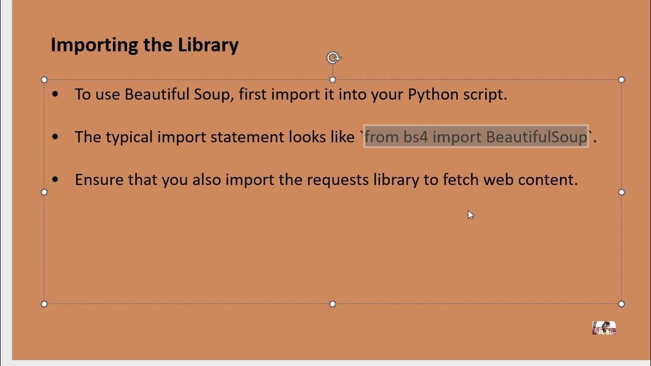 Beautiful soup library - YouTube