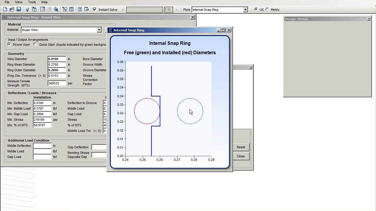 Advanced Spring Design - Internal Ring - YouTube