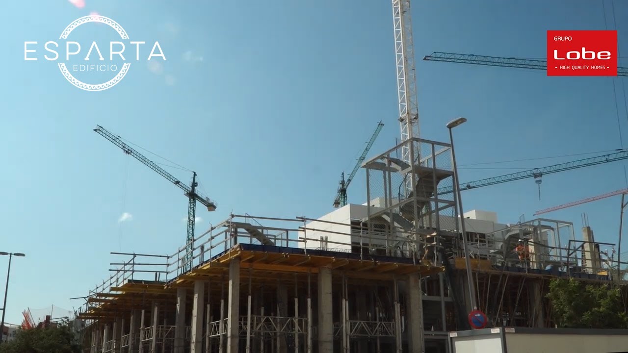 Grupo Lobe | Avance de las obras Edificio Esparta (Zaragoza) - YouTube