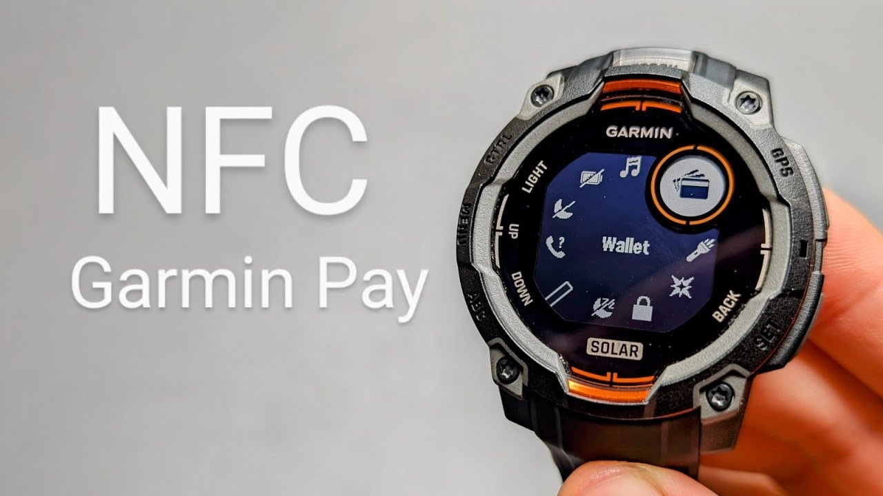 NFC on Garmin Instinct 3 - Can You Pay with it? How to Setup Garmin Pay - YouTube