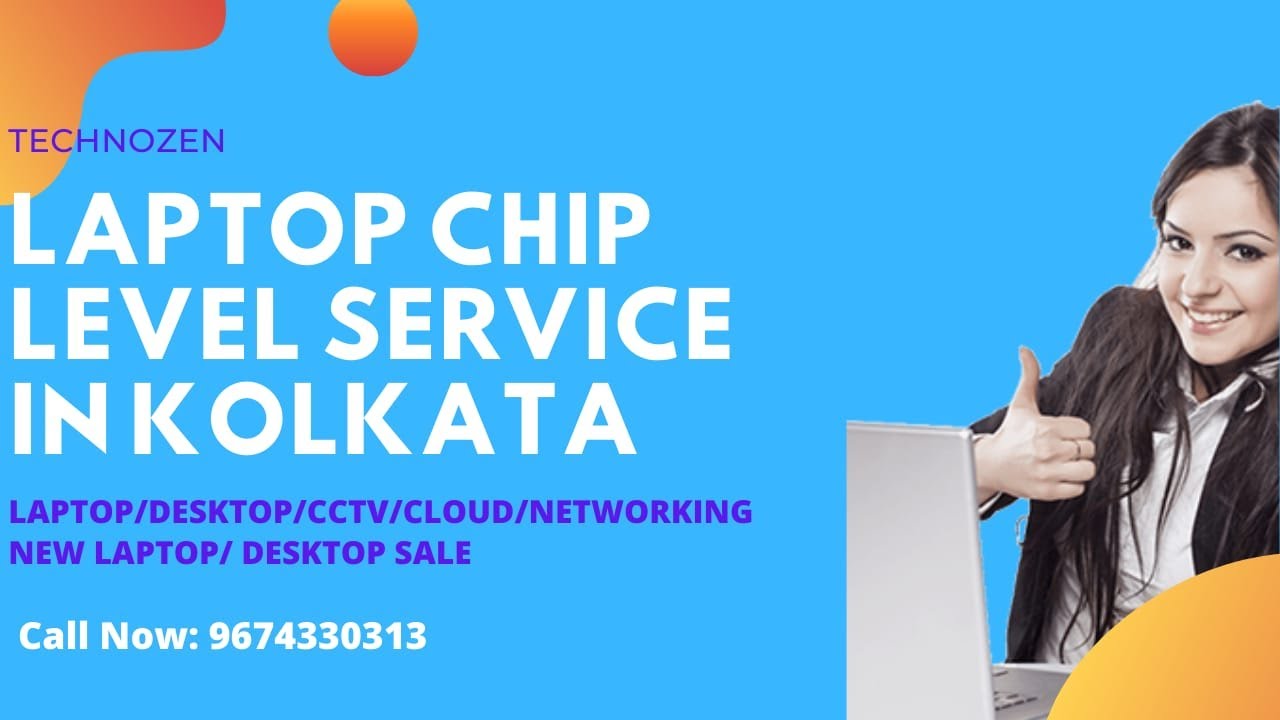 Technozen laptop service center in Kolkata - YouTube