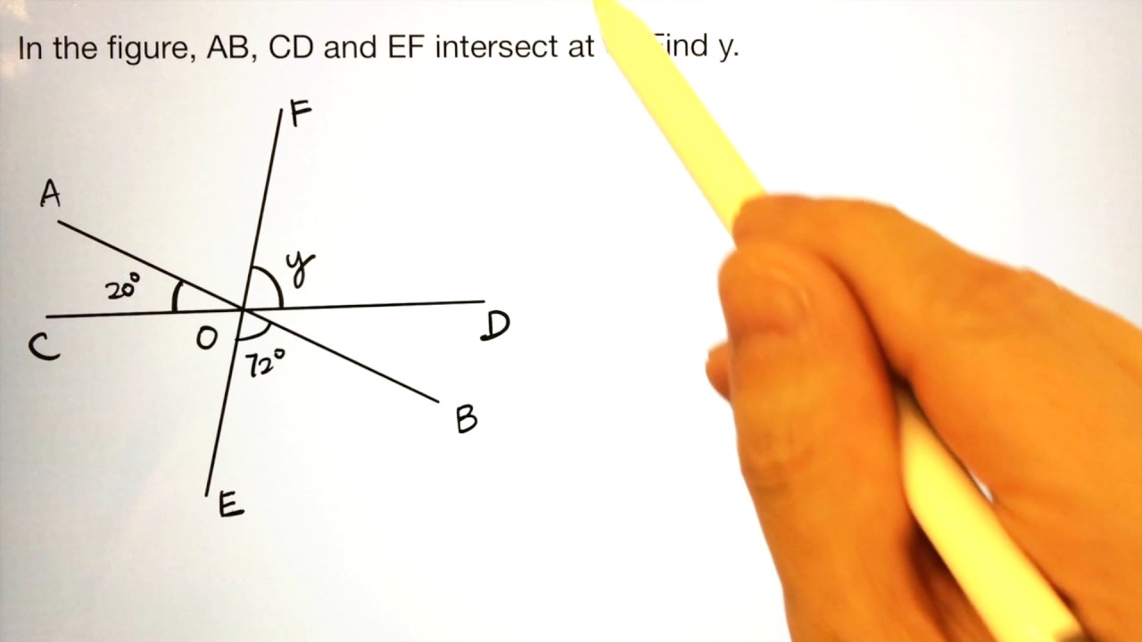 11.1i Example vert opp angles - YouTube