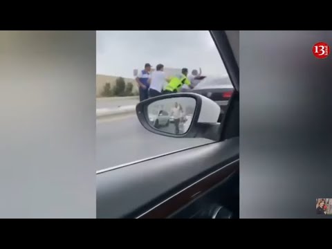 BAKIDA ŞOK! Polisdən qaçmaq İSTƏYƏN SÜRÜCÜ Digər maşınları da ƏZDİ-ANBAAN GÖRÜNTÜLƏR
