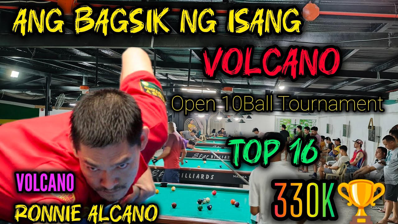Ang BAGSIK ng ISANG Ronnie Alcano "The Volcano"..Top 16.. 330K ...