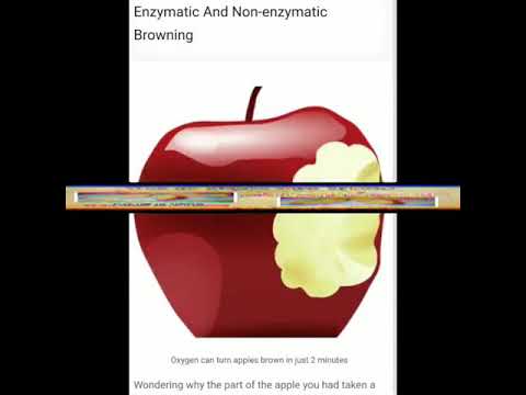 Why do apples turn brown? ENZYMATIC BROWNING(Part 1) - YouTube