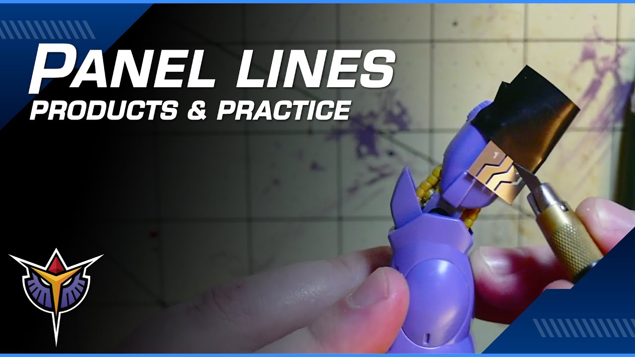 Panel Line Scribing Practice & Hot Gundam Gossip | Midnight Hatter LIVE w/ Adam Blue - YouTube