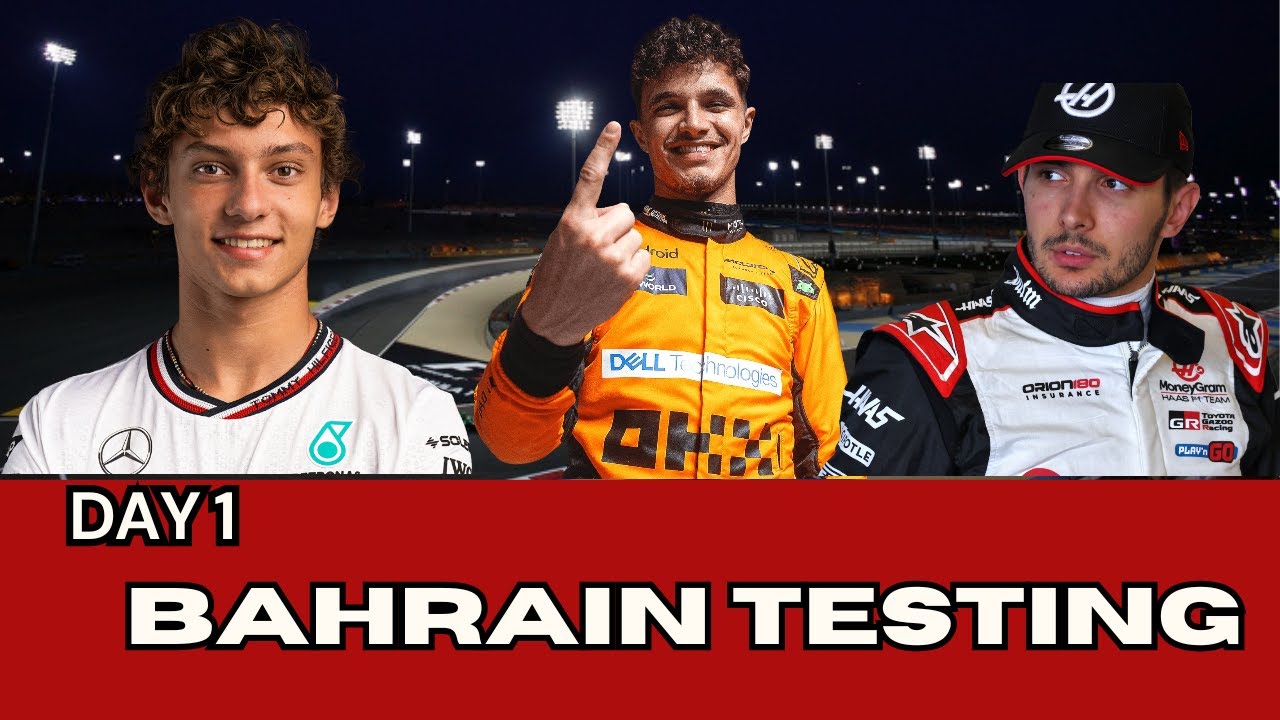 BAHRAIN TESTING DAY 1 REACTION - RELIABILITY INSANE! - YouTube