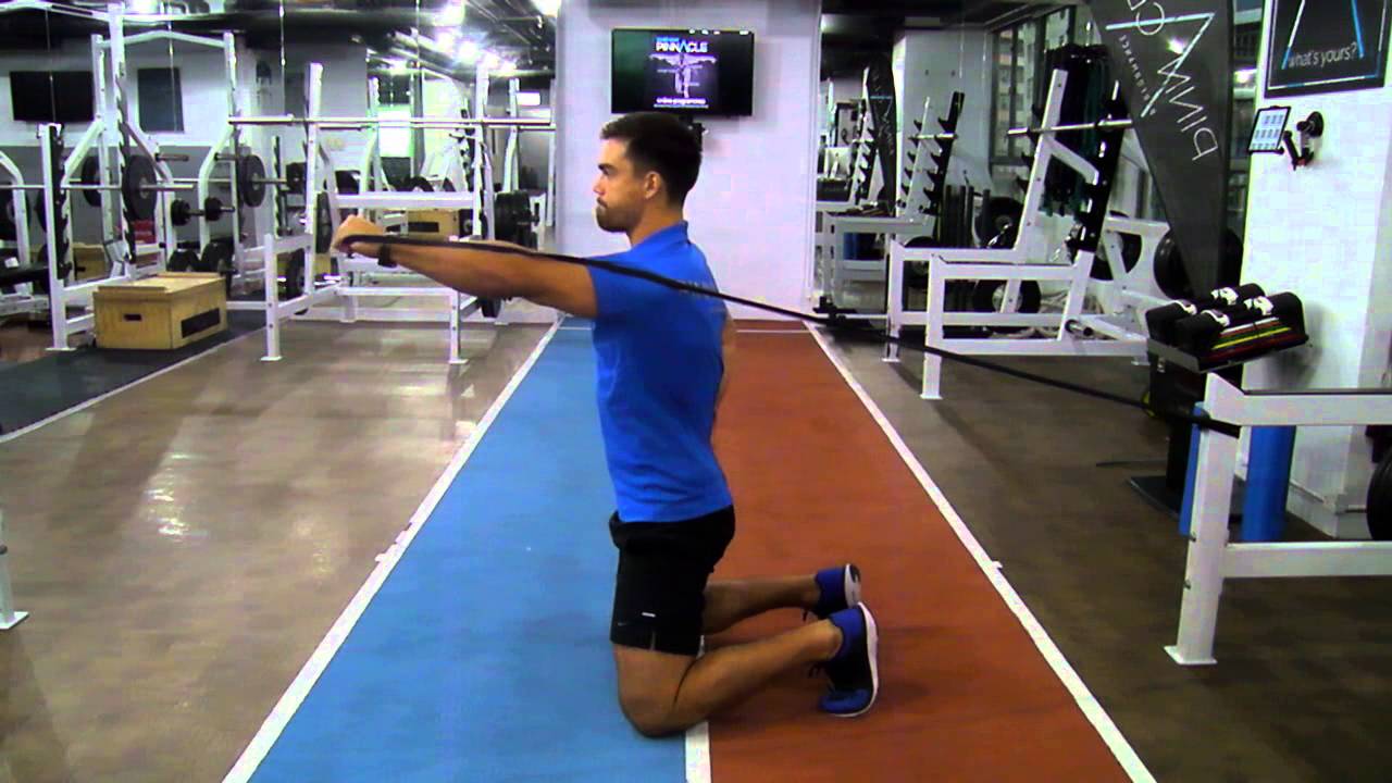 SA Kneeling Banded Press - YouTube