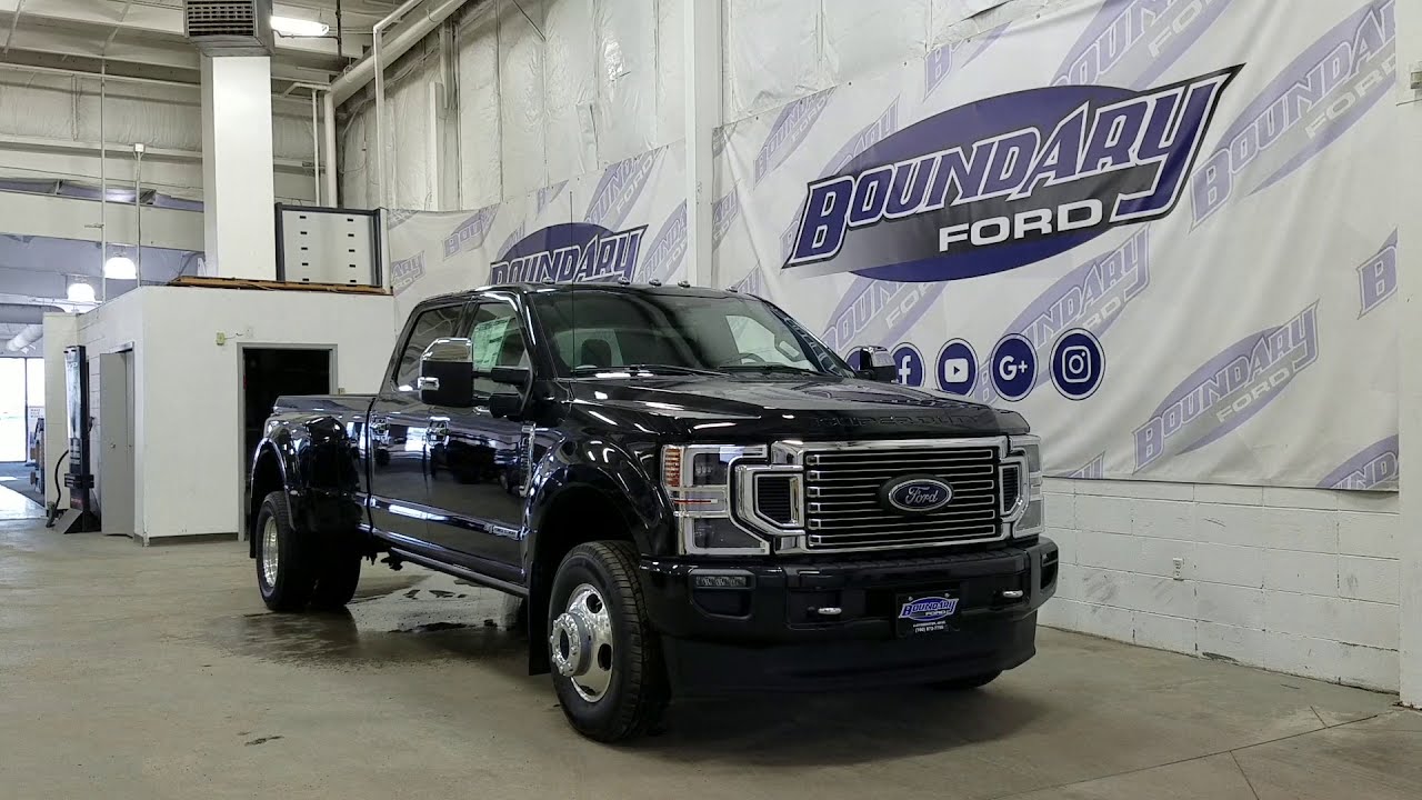 2020 Ford Super Duty F-350 Platinum Dually W/6.7L Power Stroke Diesel ...